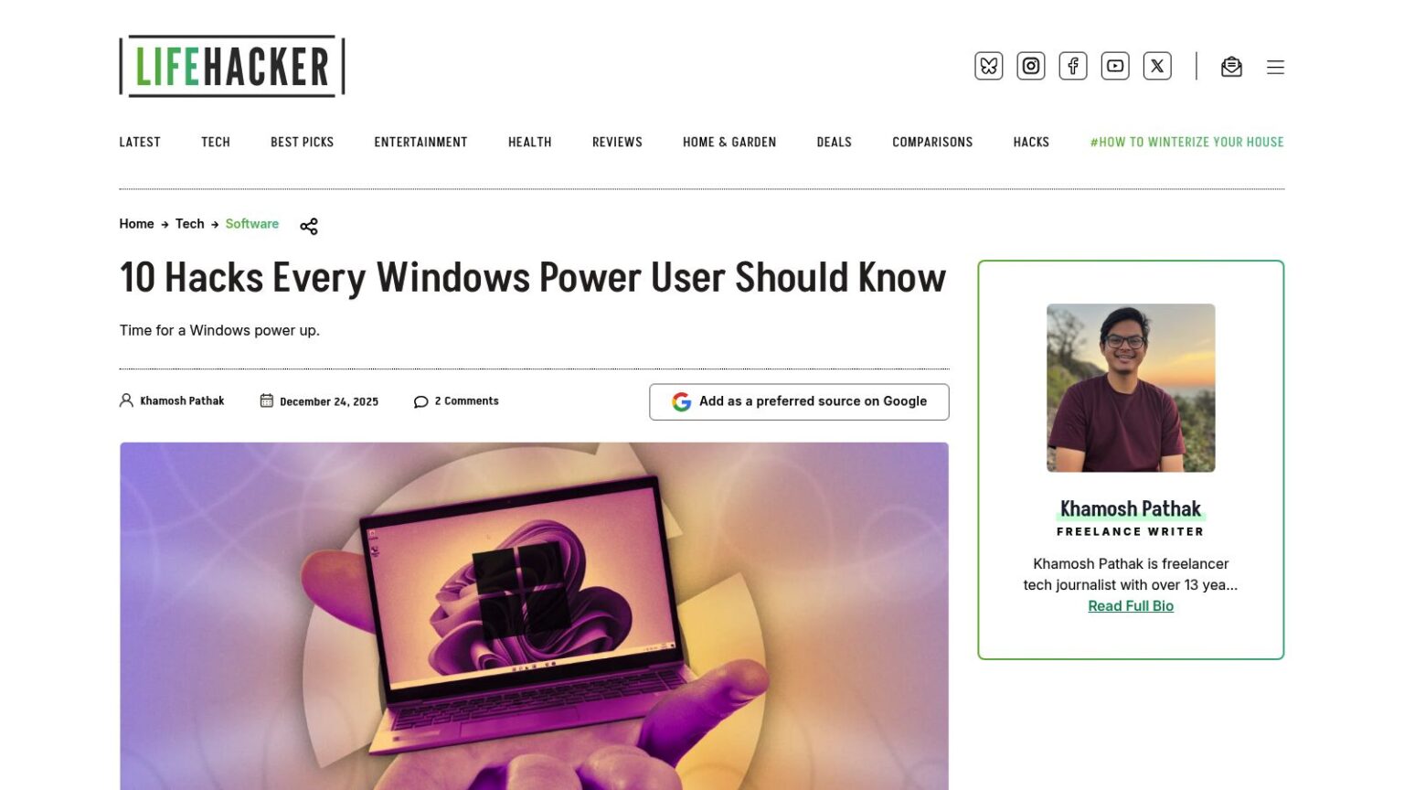 10 Hacks Every Windows Power User Should Know – The Computer Blog